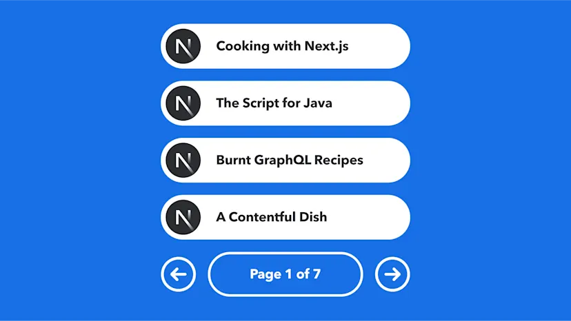 GraphQL pagination: Cursor and offset tutorials | Contentful