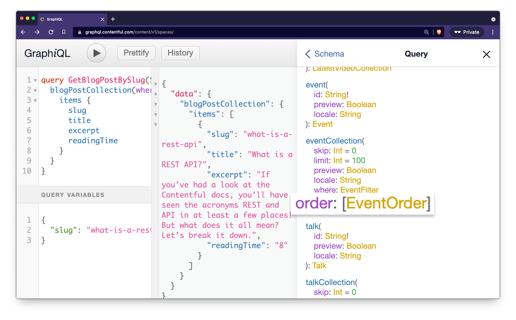 GraphQL introspection queries: How to query and explore GraphQL APIs | Contentful