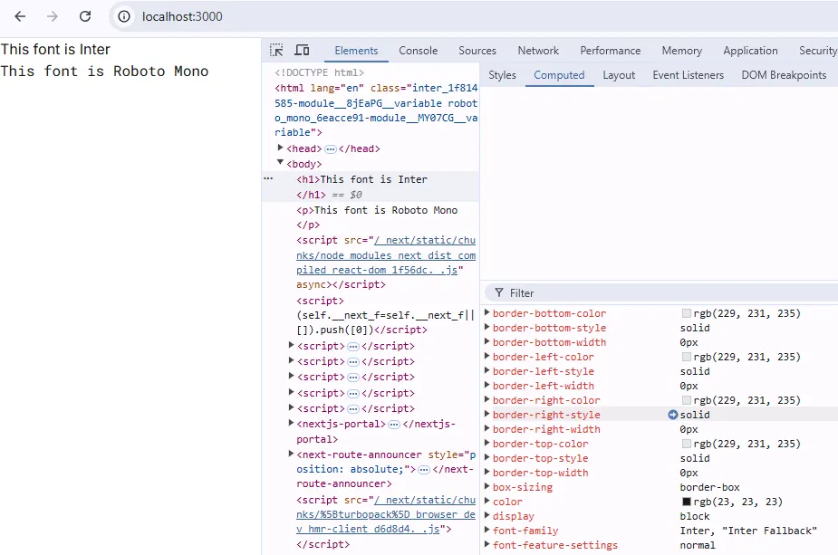 Next.js fonts: How to optimize Google fonts and custom fonts in your application | Contentful