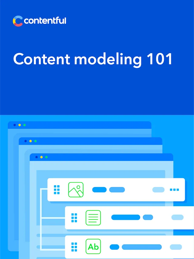 Content modeling 101 | Contentful