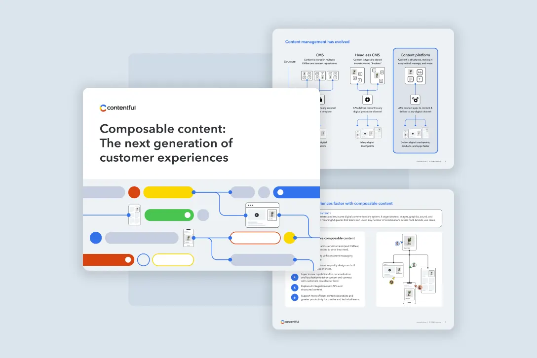 A strategist’s guide to building a new digital playbook | Contentful