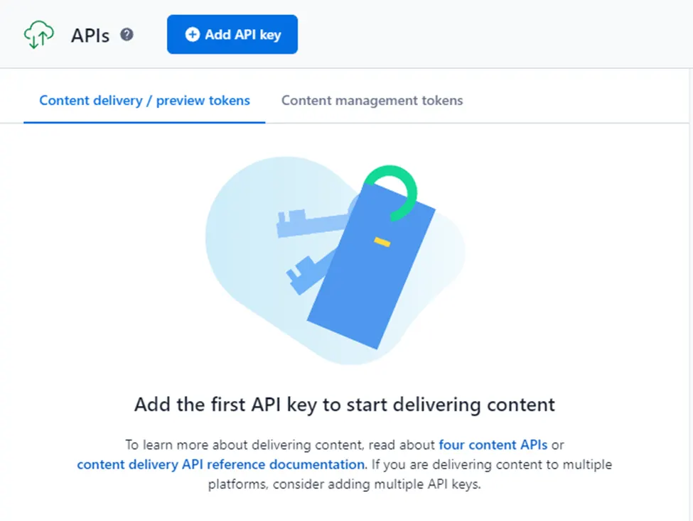 What is an API key? | Contentful